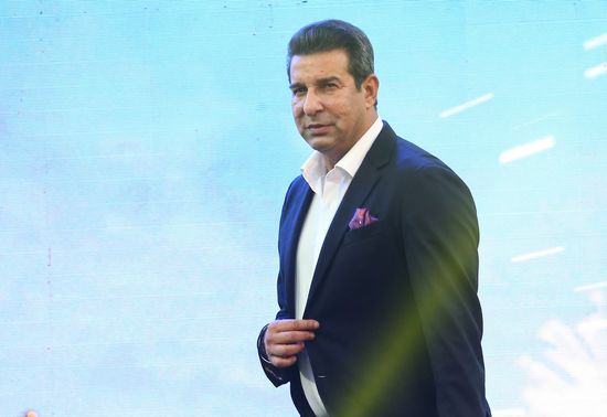 Wasim Akram Lanka Premier League Lpl Editorial Stock Photo - Stock ...