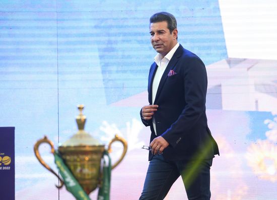 Wasim Akram Lanka Premier League Lpl Editorial Stock Photo - Stock ...