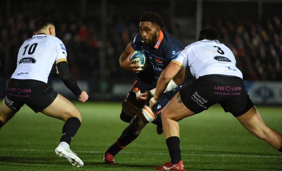 Bill Mata Edinburgh Rugby Number 8 Editorial Stock Photo - Stock Image ...