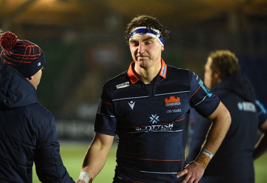 Jamie Ritchie Edinburgh Rugby Captain Stands Editorial Stock Photo ...