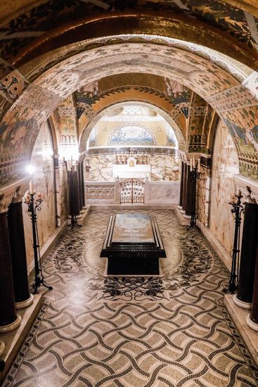 View Louis Pasteurs Tomb Inside Crypt Editorial Stock Photo - Stock ...