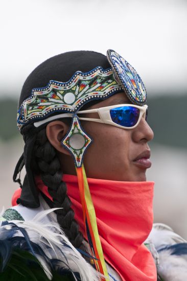 First Nations Young Man Wearing Sunglasses Editorial Stock Photo ...