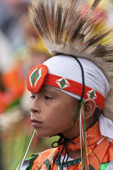 Young First Nations Boy Traditional First Editorial Stock Photo - Stock ...
