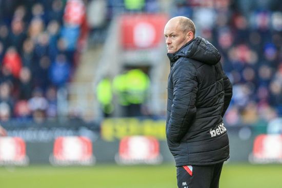 Alex Neil Manager Stoke City Looks Editorial Stock Photo - Stock Image ...