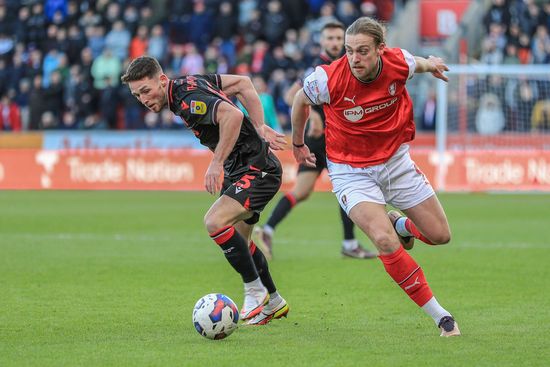 Tom Eaves 9 Rotherham United Jordan Editorial Stock Photo - Stock Image ...