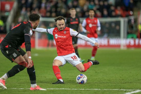Ollie Rathbone 18 Rotherham United Shoots Editorial Stock Photo - Stock ...