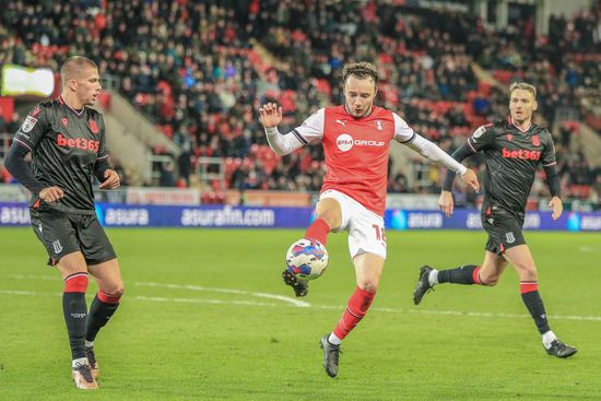 Ollie Rathbone 18 Rotherham United Controls Editorial Stock Photo ...