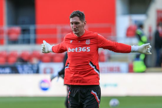 Jack Bonham 13 Stoke City Warm Editorial Stock Photo - Stock Image ...