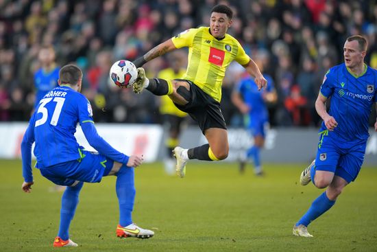 Harrogate Town Midfielder Josh Coley 10 Editorial Stock Photo - Stock ...