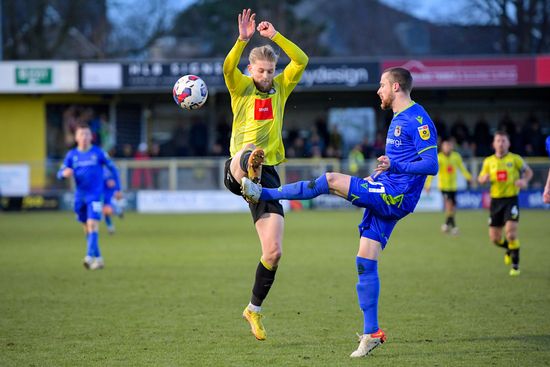 Harrogate Town Forward Luke Armstrong 29 Editorial Stock Photo - Stock ...