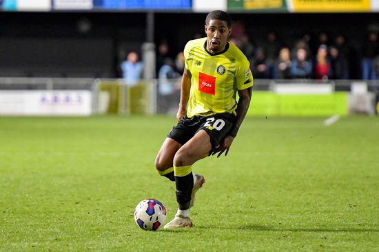 Harrogate Town Defender Kayne Ramsay 20 Editorial Stock Photo - Stock ...