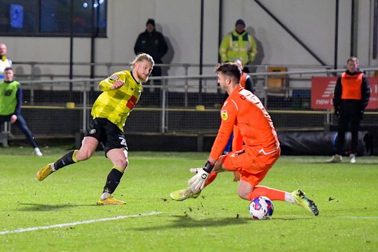Harrogate Town Forward Luke Armstrong 29 Editorial Stock Photo - Stock ...