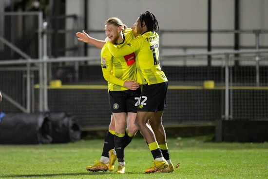 Harrogate Town Forward Luke Armstrong 29 Editorial Stock Photo - Stock ...