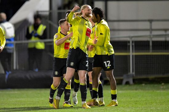 Harrogate Town Forward Luke Armstrong 29 Editorial Stock Photo - Stock ...