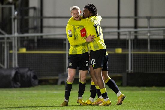 Harrogate Town Forward Luke Armstrong 29 Editorial Stock Photo - Stock ...
