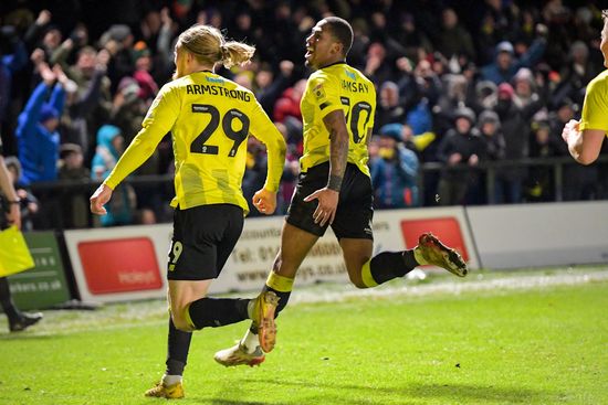 Harrogate Town Defender Kayne Ramsay 20 Editorial Stock Photo - Stock ...