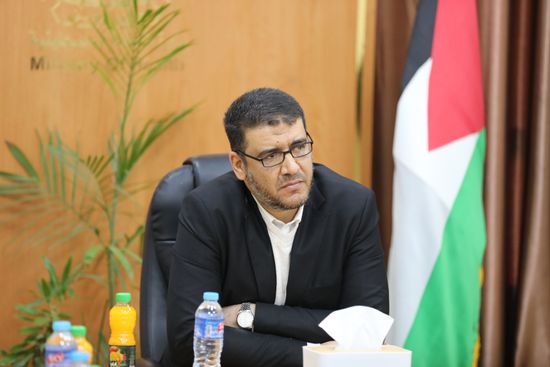 Delegation Palestinian Factions Visits Ministry Health Editorial Stock ...