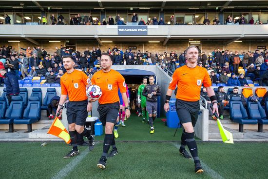 Assistant Referee Alex James Referee Paul Editorial Stock Photo - Stock ...