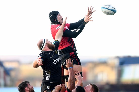 Rory Thornton Cardiff Joe Davies Dragons Editorial Stock Photo - Stock ...