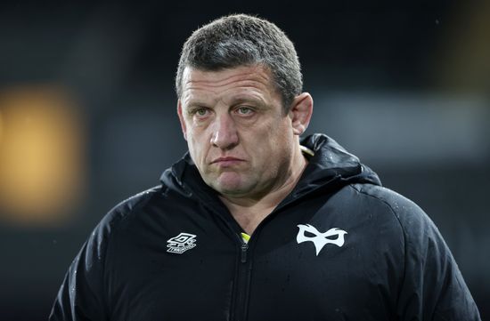 Ospreys Head Coach Toby Booth Editorial Stock Photo - Stock Image ...
