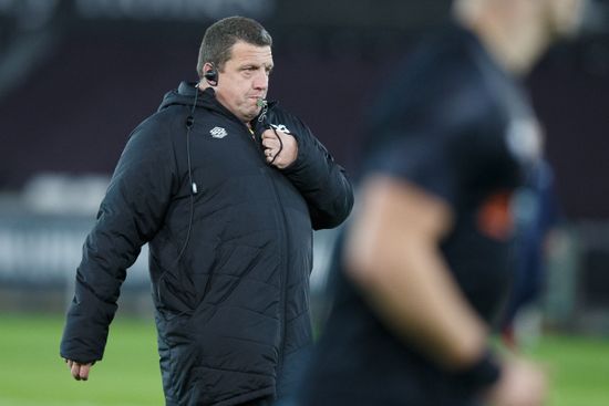 Ospreys Head Coach Toby Booth Before Editorial Stock Photo - Stock ...