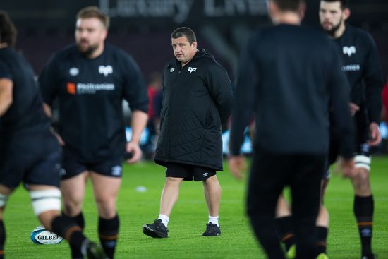Ospreys Head Coach Toby Booth During Editorial Stock Photo - Stock ...