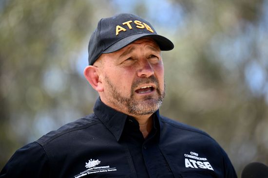 Atsb Chief Commissioner Angus Mitchell Addresses Editorial Stock Photo ...