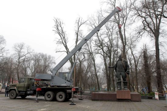 Monument Soviet Test Pilot Valery Chkalov Editorial Stock Photo - Stock ...