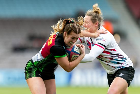 Izzy Mayhew Harlequins Action Editorial Stock Photo - Stock Image ...