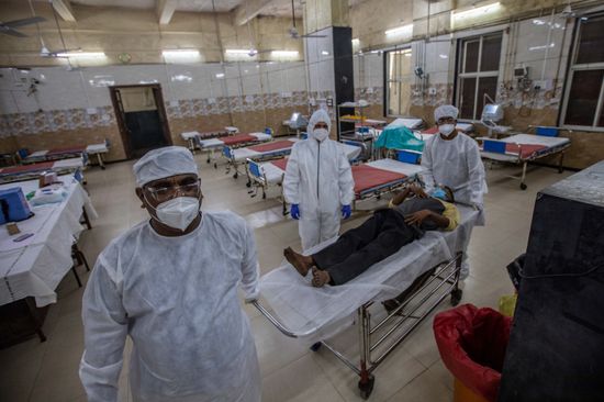 Indian Health Workers Wearing Personal Protective Editorial Stock Photo ...