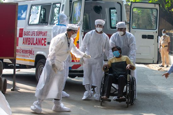 Indian Health Workers Wearing Personal Protective Editorial Stock Photo ...