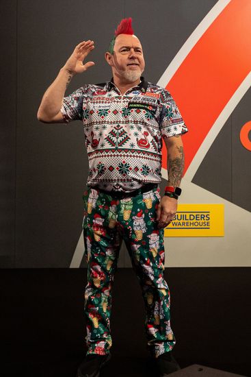 Peter Wright Scotland Walkon Before His Editorial Stock Photo - Stock ...