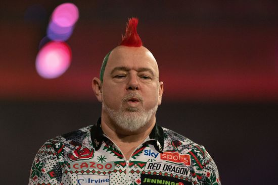 Peter Wright Scotland After Losing His Editorial Stock Photo - Stock ...