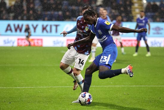 Birmingham Citys Emmanuel Longelo During Efl Editorial Stock Photo ...