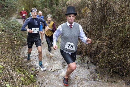 Great Brook Run Funrun Taking You Editorial Stock Photo - Stock Image ...