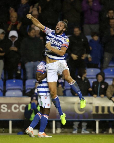 Andy Carroll Reading Fc Celebrates After Editorial Stock Photo - Stock ...