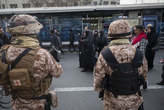 Islamic Revolutionary Guard Corps Irgc Special Editorial Stock Photo ...