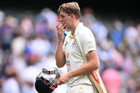 Cameron Green Australias Bandaged Finger Seen Editorial Stock Photo ...