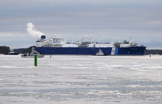 Vessel Fsru Exemplar Floating Liquefied Natural Editorial Stock Photo ...