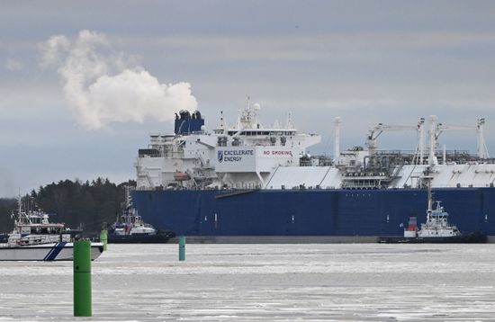 Vessel Fsru Exemplar Floating Liquefied Natural Editorial Stock Photo ...