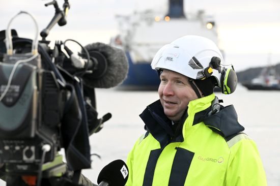 Gas Transmission Company Gasgrids Ceo Olli Editorial Stock Photo ...
