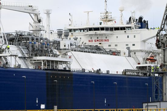 Vessel Fsru Exemplar Floating Liquefied Natural Editorial Stock Photo ...