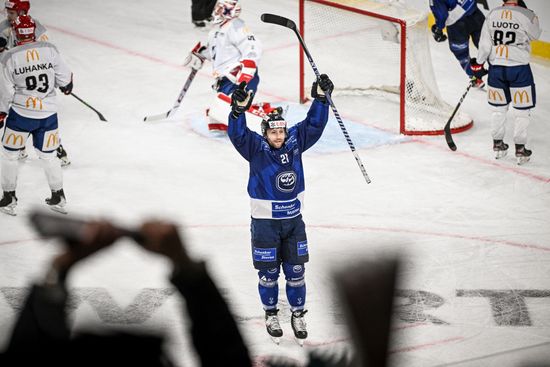 Ambris Brandon Mcmillan Celebrates After Scoring Editorial Stock Photo ...
