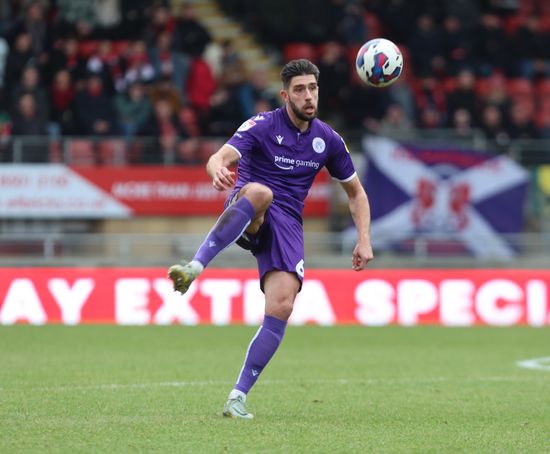 Dan Sweeney Stevenage During League Two Editorial Stock Photo - Stock ...