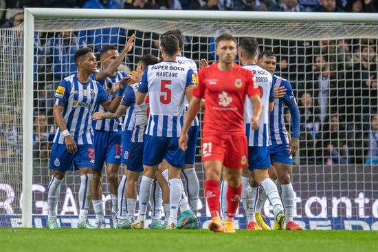 Fc Porto Players Celebrate After Scoring Editorial Stock Photo - Stock ...