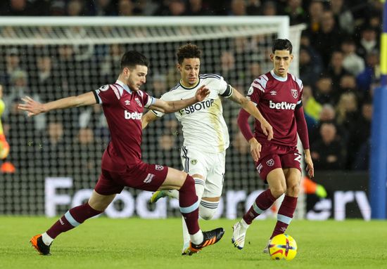 Declan Rice West Ham United Rodrigo Editorial Stock Photo - Stock Image ...