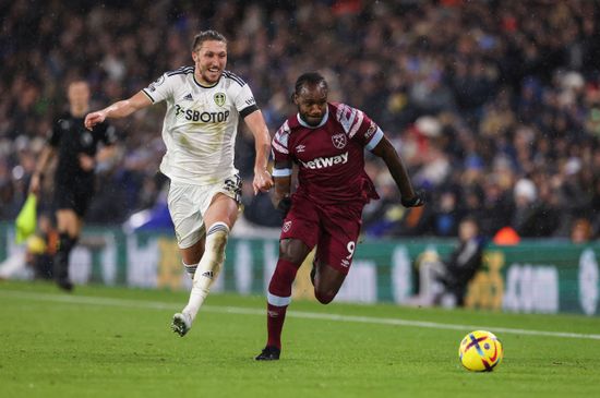 Luke Ayling Leeds United Michail Antonio Editorial Stock Photo - Stock ...