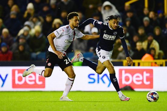 Tyler Burey Millwall Possession Ahead Zak Editorial Stock Photo - Stock ...