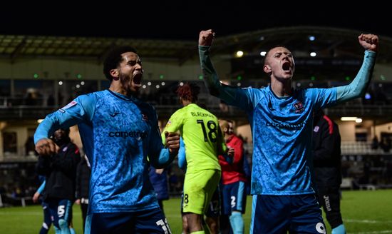 Sam Nombe Exeter City Jay Stansfield Editorial Stock Photo - Stock ...