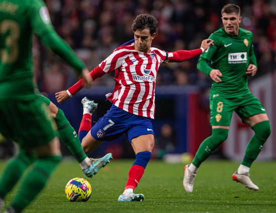 Joao Felix Shoots Goal Under Pressure Editorial Stock Photo - Stock ...